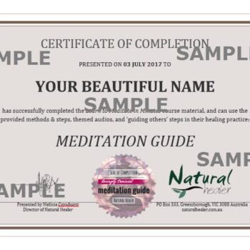 $57 Learn Meditation & Guide Others Accredited Course