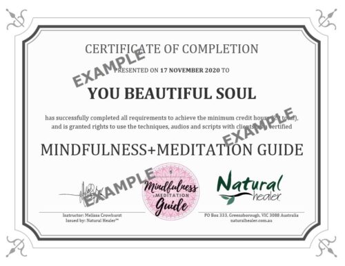 $57 Mindfulness Course Certification + Guide Others | Online & Accredited